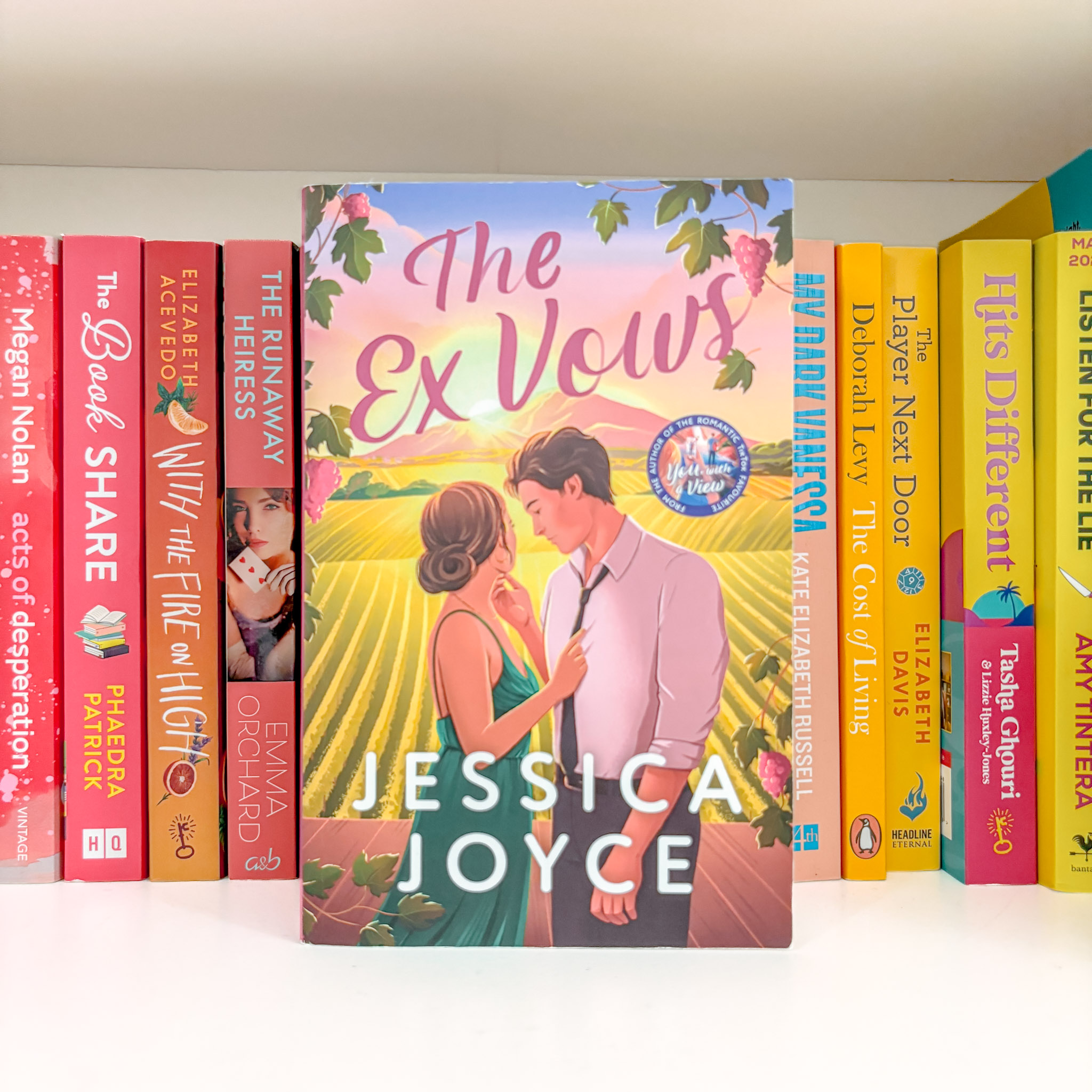 Review – The Ex Vows by Jessica Joyce – Eliza Burmistre